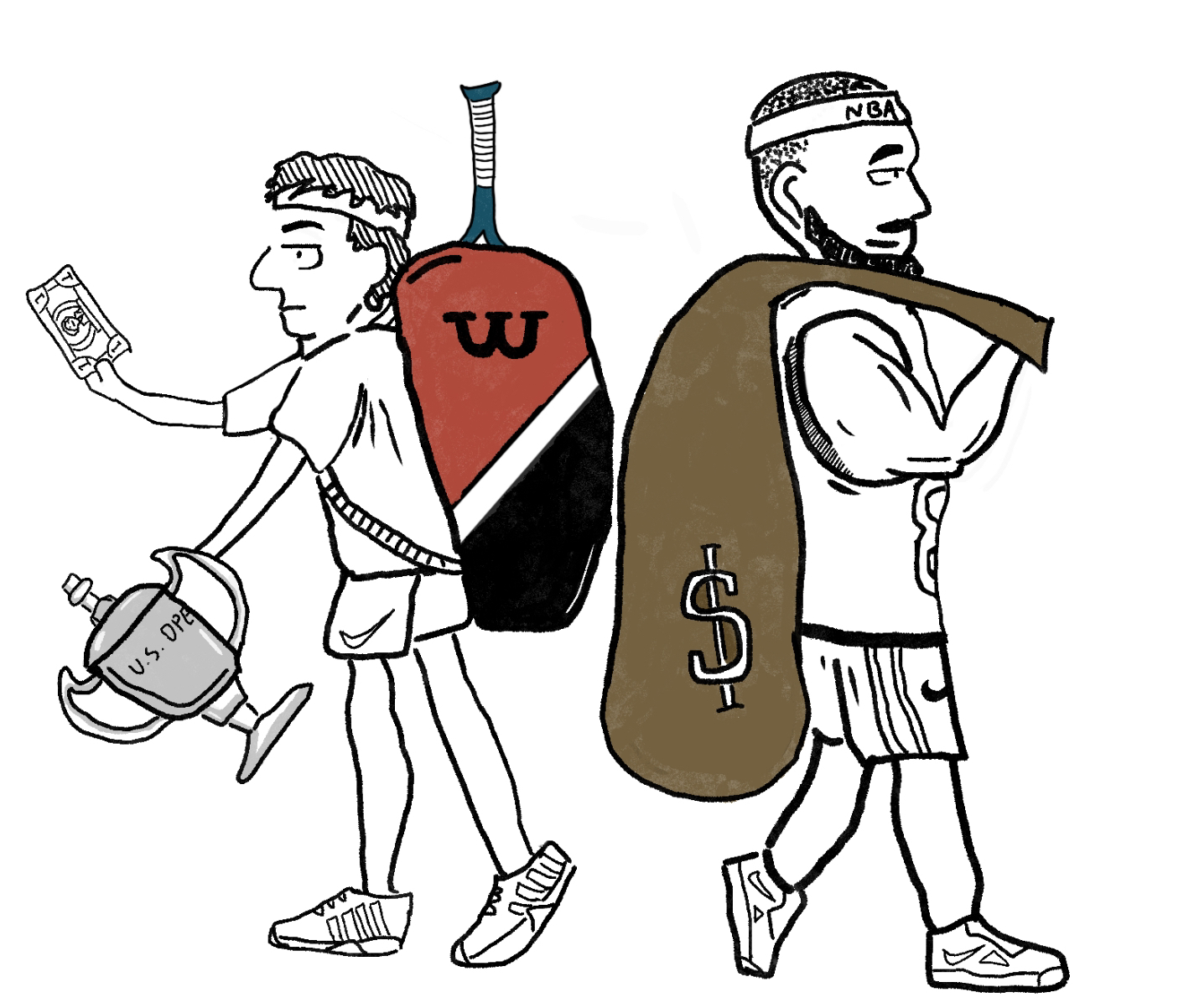 The correlation between social class and sports